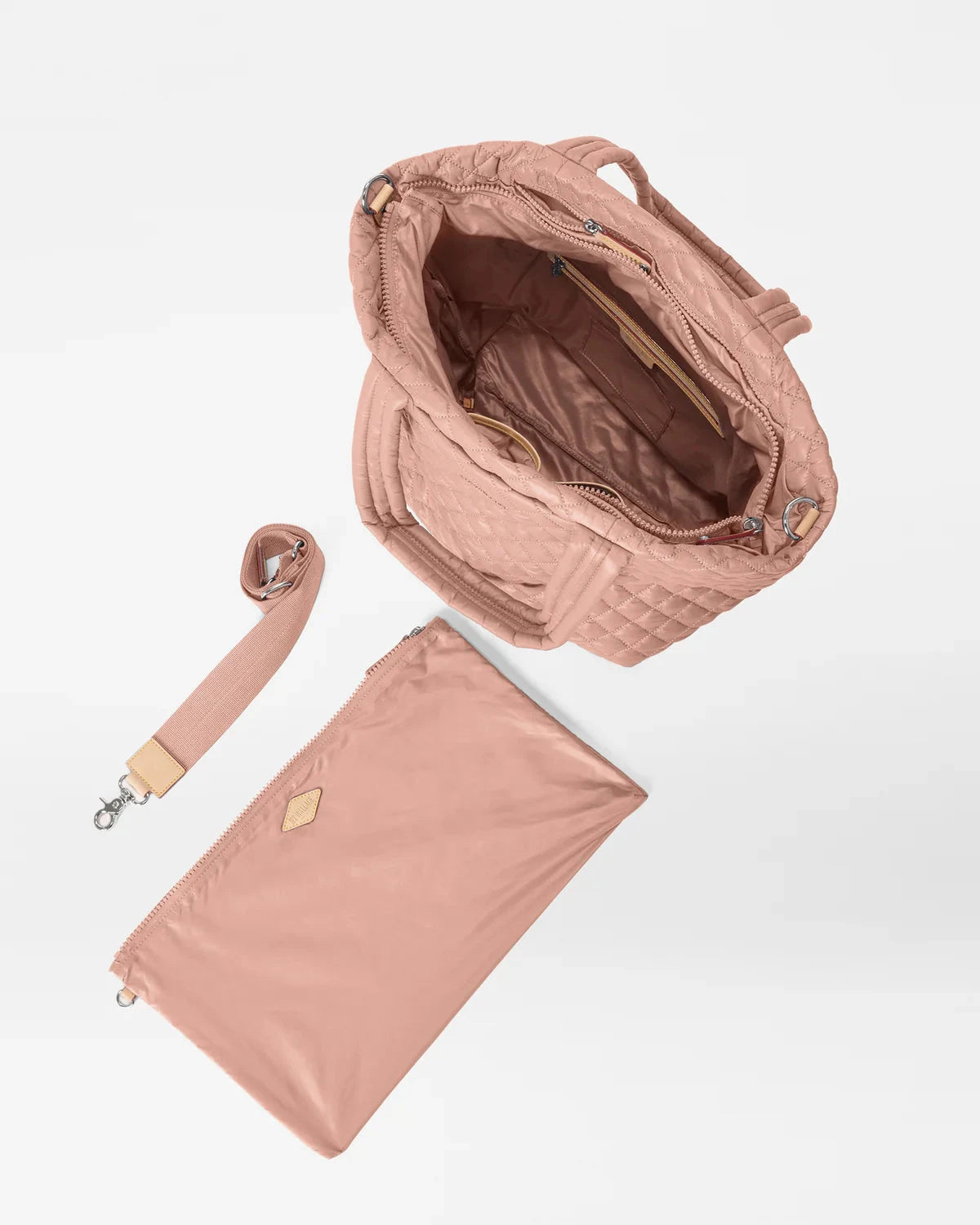 Medium Metro Tote Deluxe Dusty Rose – Peter Kate