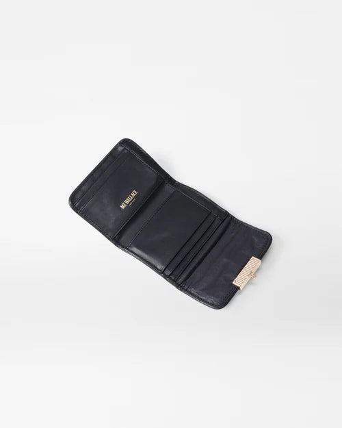 Crosby Lock Wallet Small Black – Peter Kate