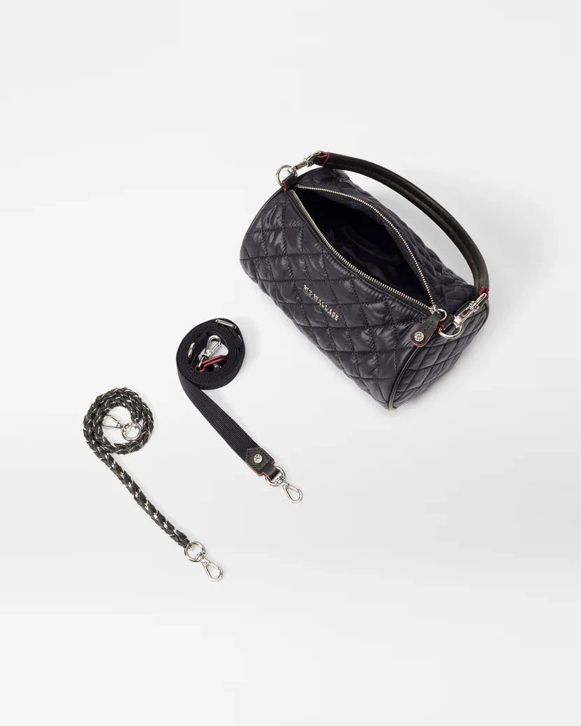 Crosby Barrel Crossbody Black – Peter Kate