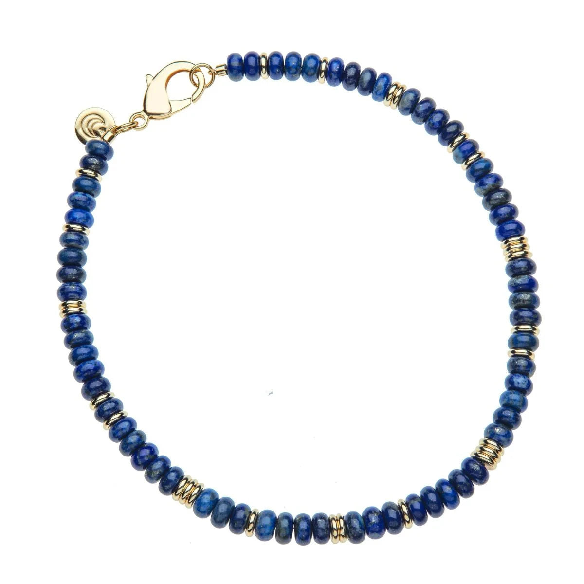 Gumdrop Beaded Necklace Lapis – Peter Kate