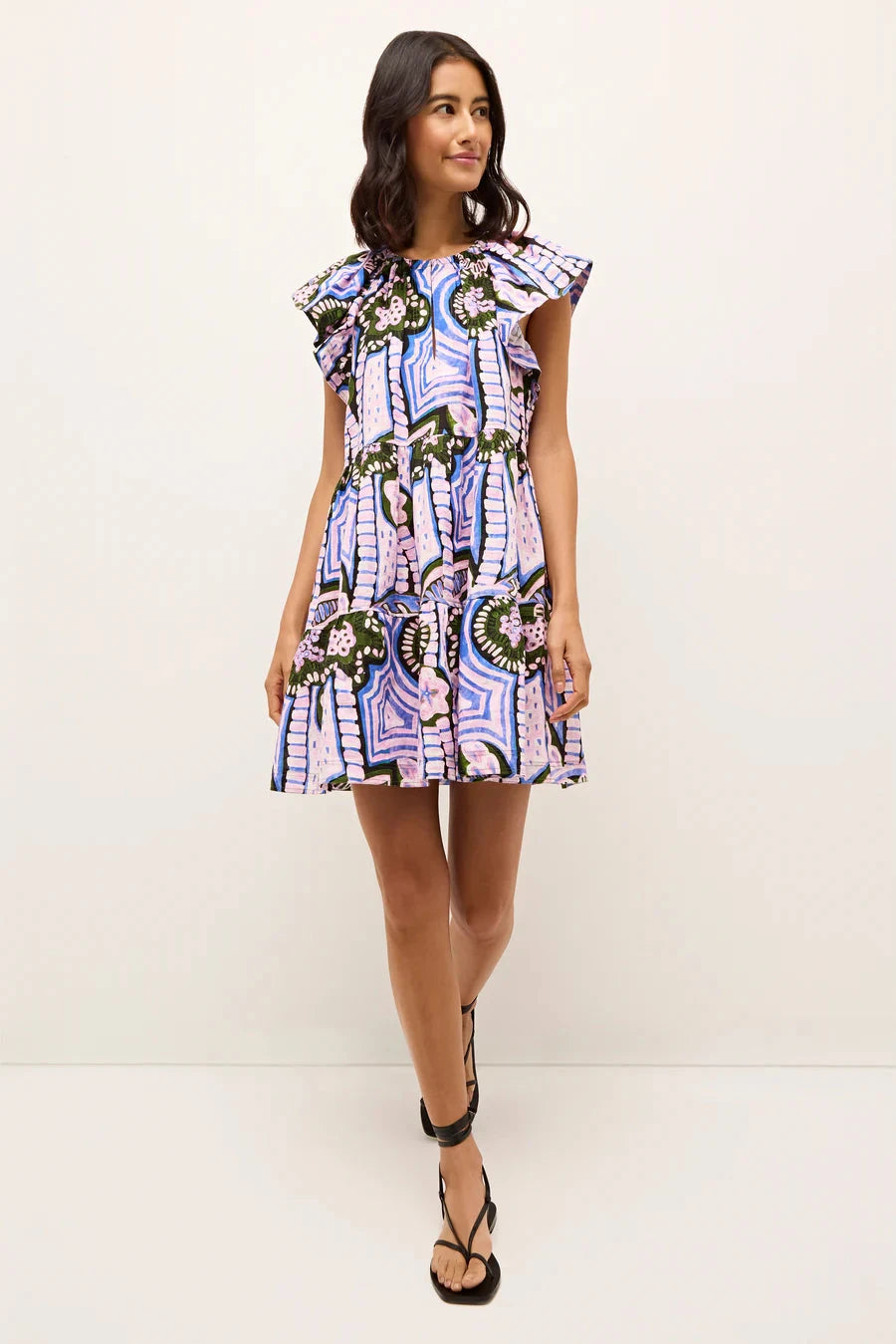 Kara Dress Hyacinth – Peter Kate