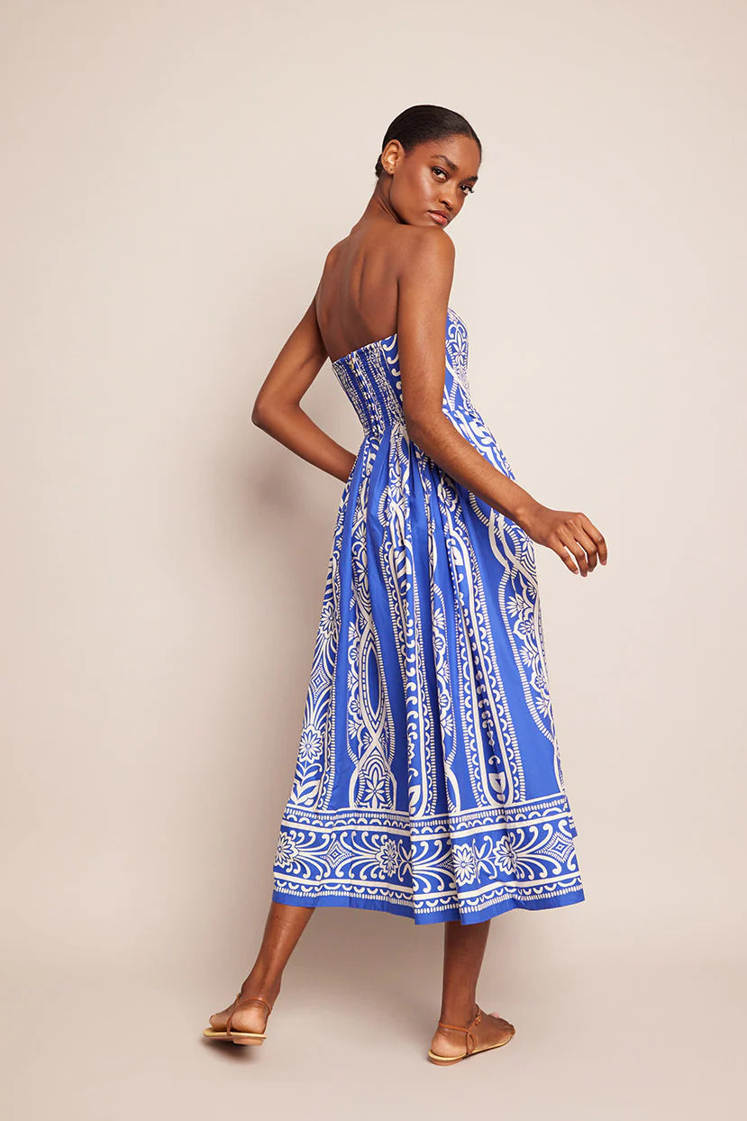 Torres Dress Rowan Cobalt – Peter Kate