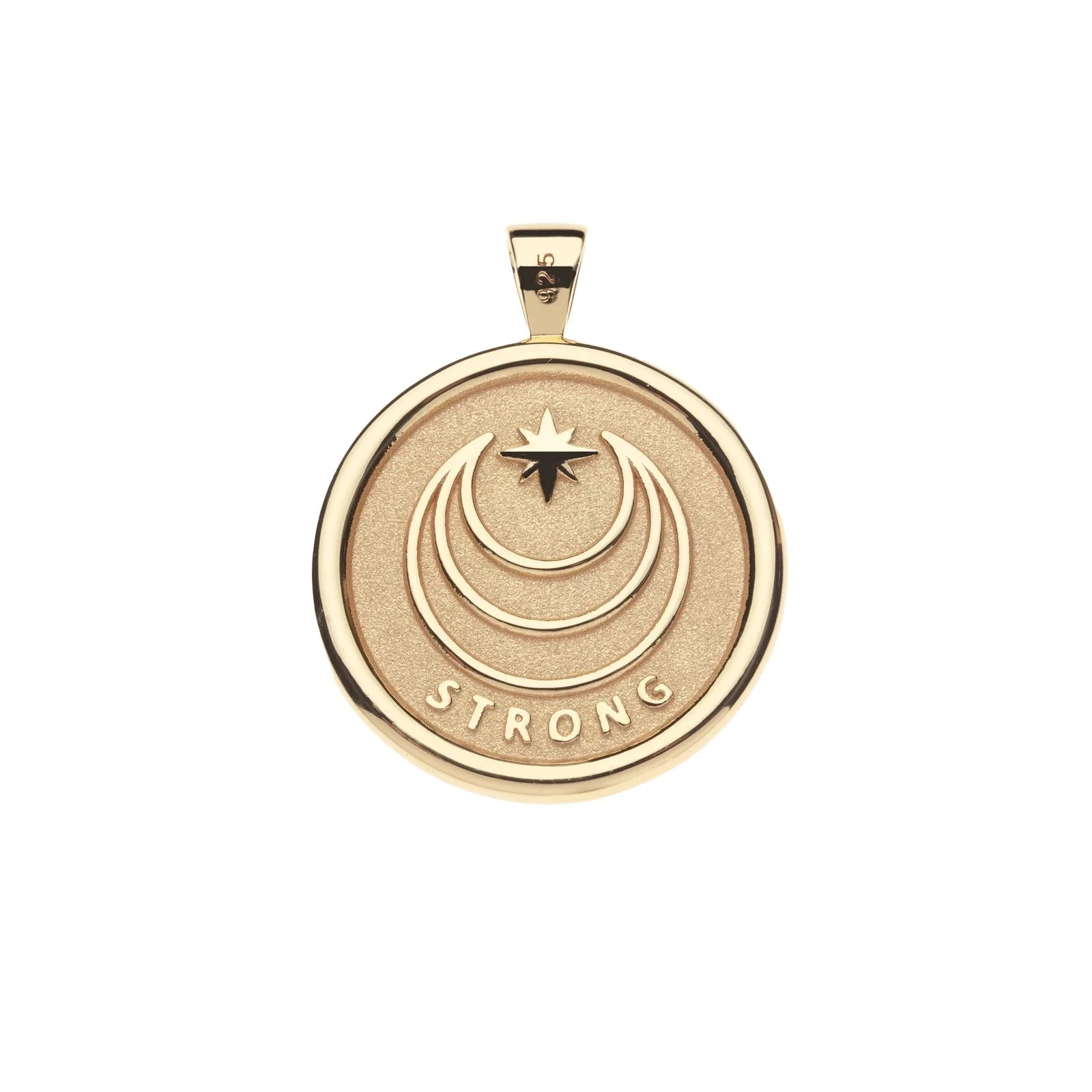 Strong Original Pendant Coin Mi Alzo Ancora 16-18" Classic Rolo – Peter ...