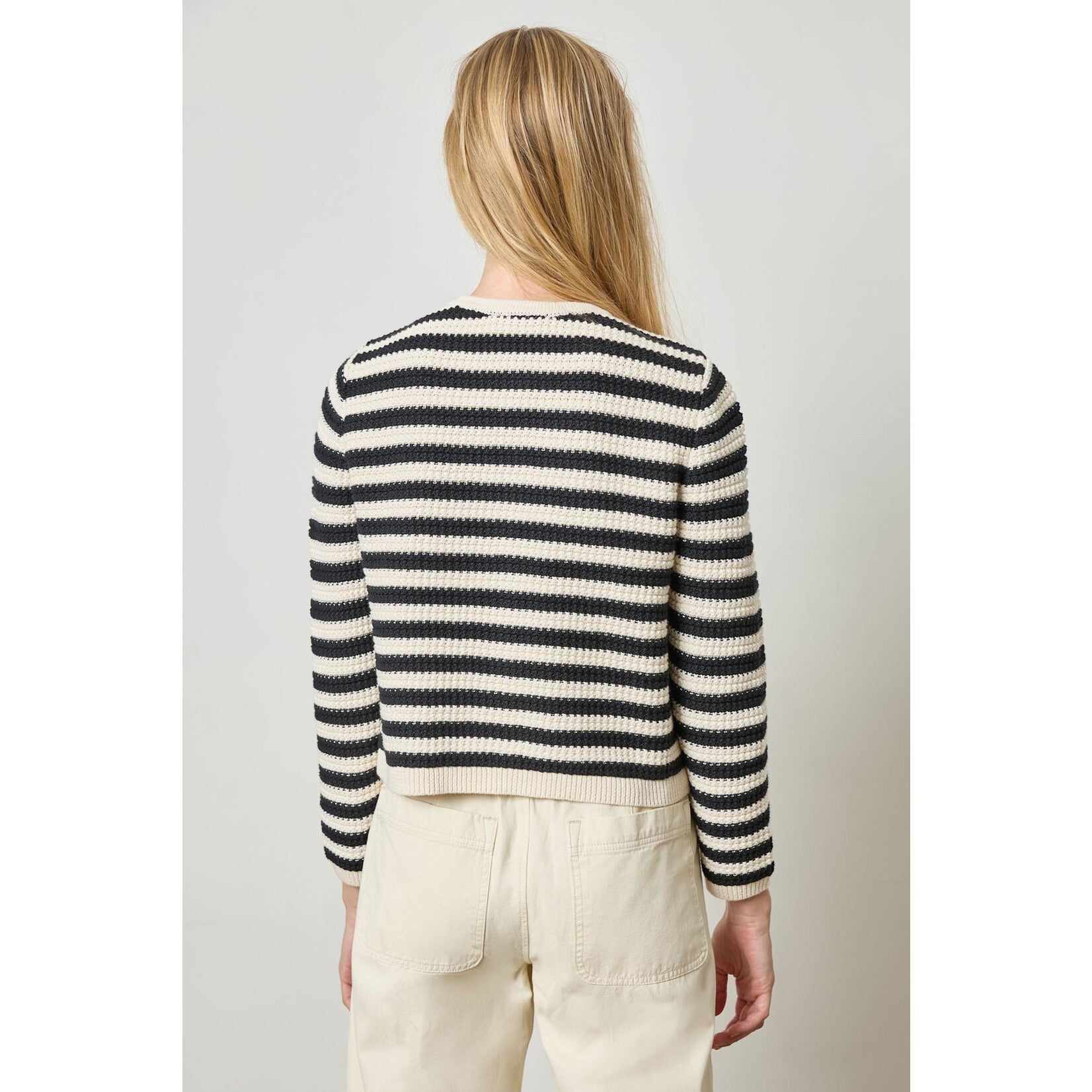 Jackie Cardigan Stripe – Peter Kate